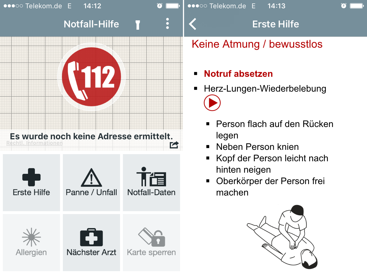 Notfall-Hilfe-App - allergie.de